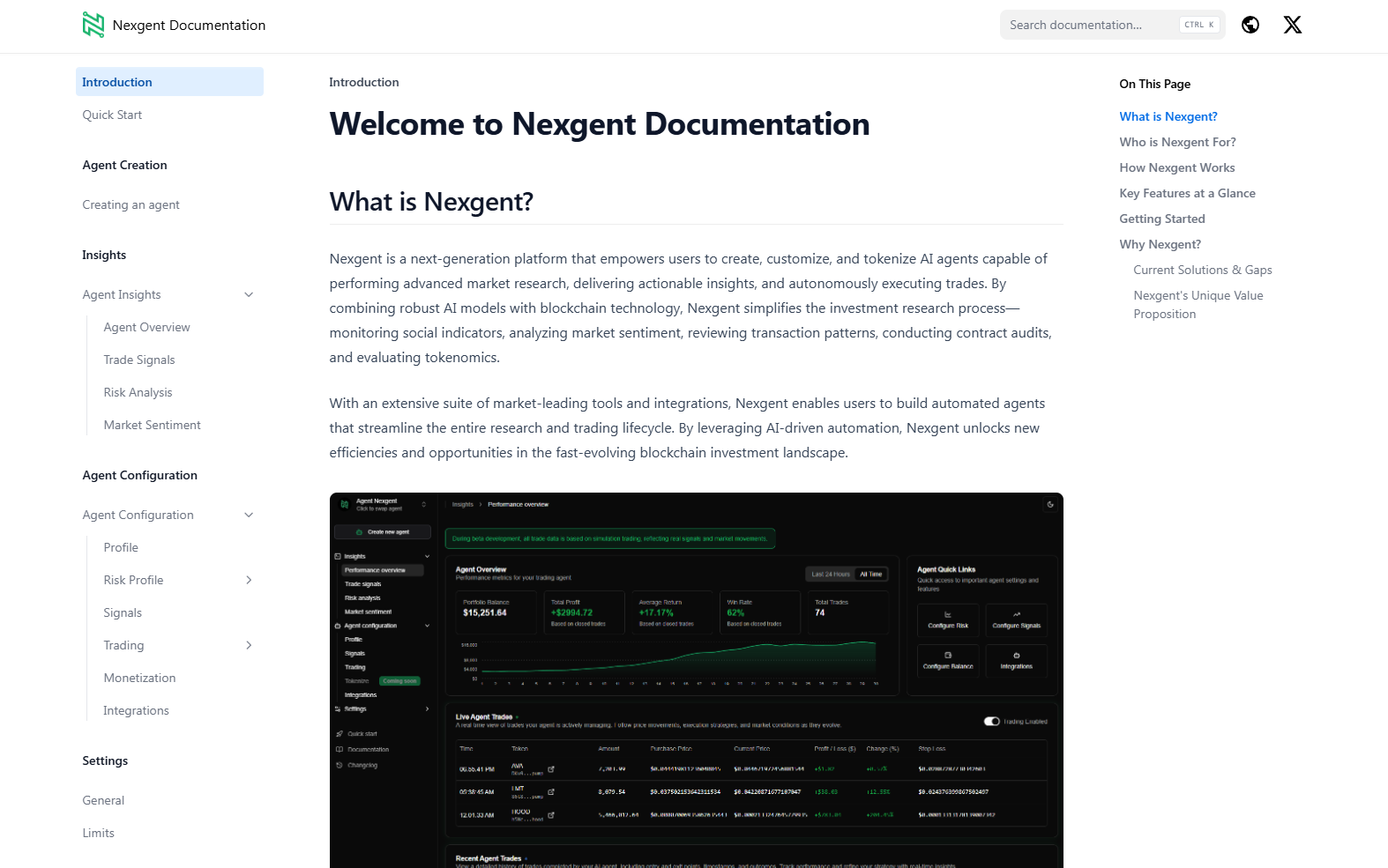 Welcome to Nexgent Documentation – Nexgent Docs